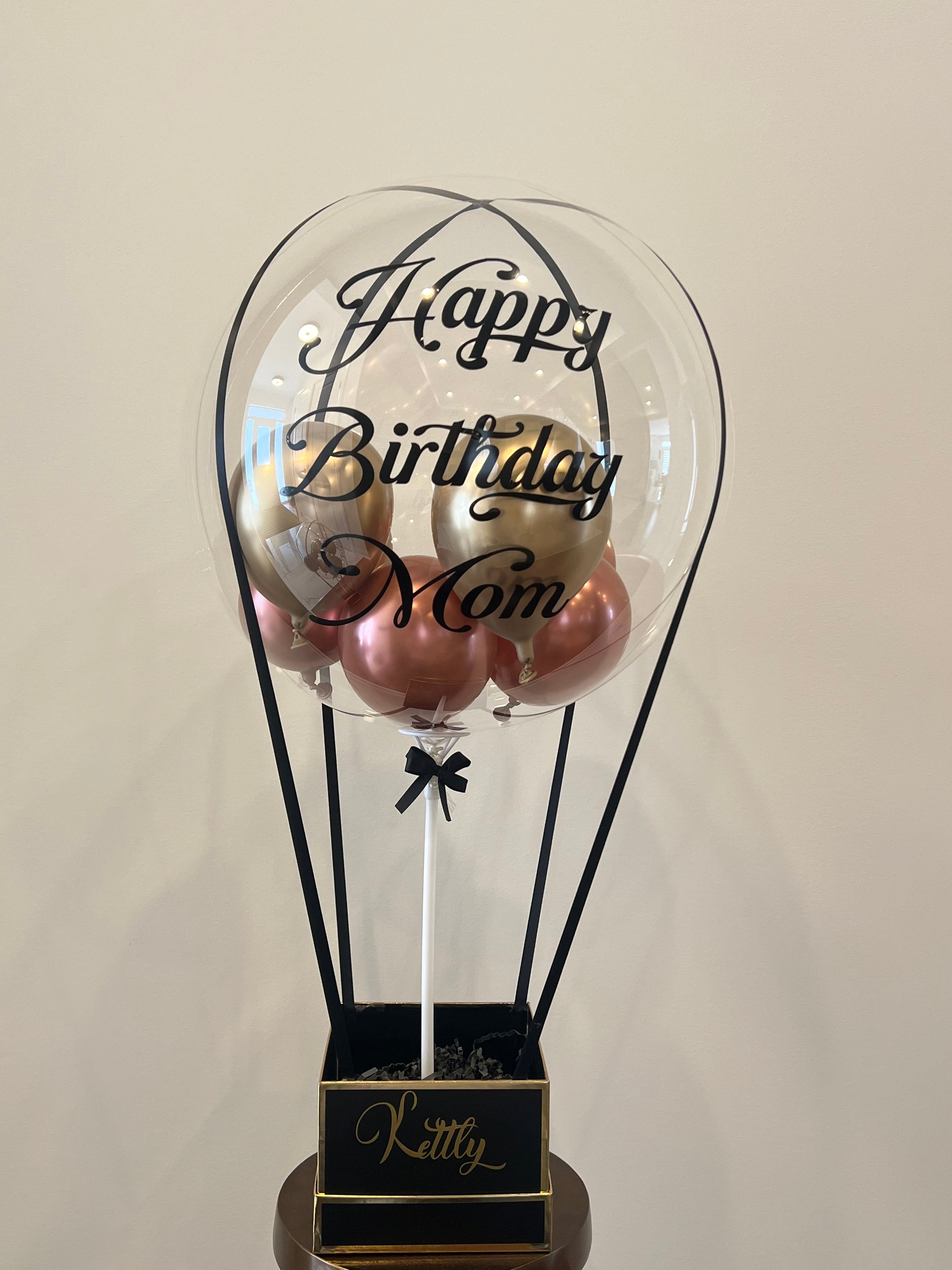 Customized Hot Air Balloon (Empty Box) – The Balloons Lady